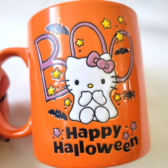 Hello Kitty Sanrio | Dining | Hello Kitty Boo Happy Halloween Mug New ...